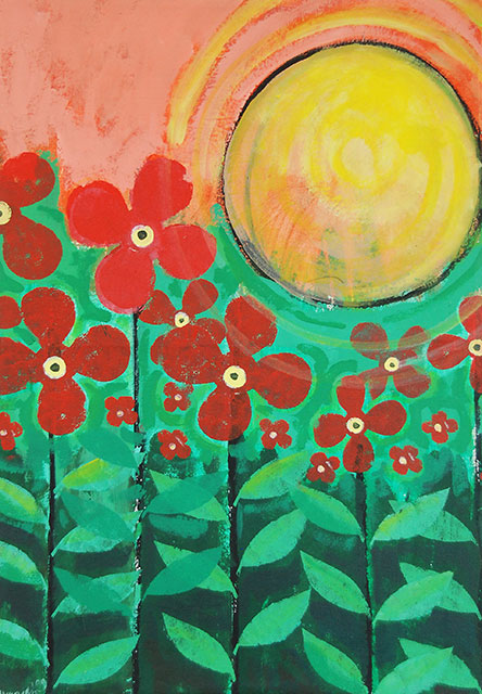 Moonflowers, 2009 (code: 8740) - Readytex Art Gallery