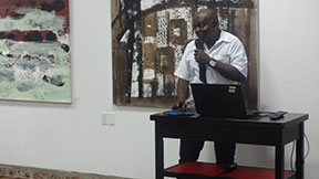 Presentation Rinaldo Klas about the environmental - Readytex Art Gallery
