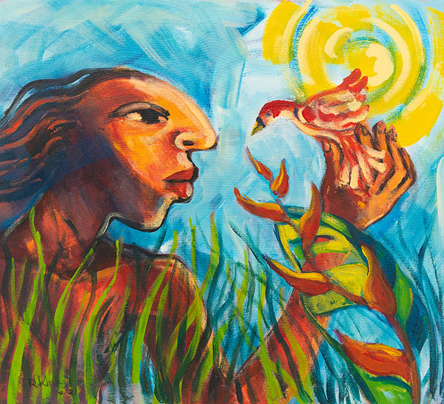 Friend of a bird, 2021 - Readytex Art Gallery
