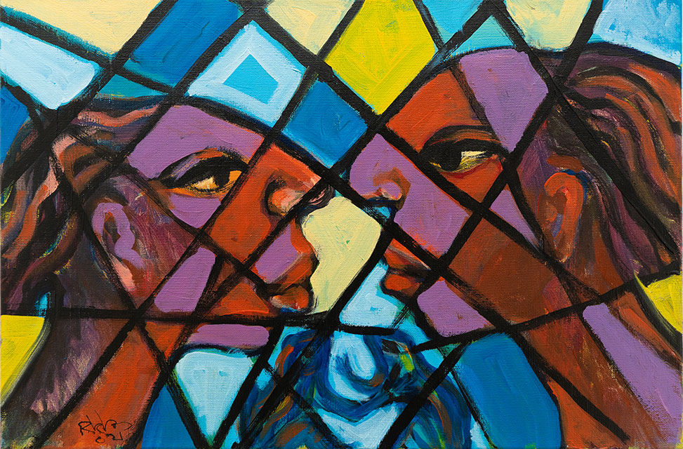 Face to face, 2021 - Readytex Art Gallery