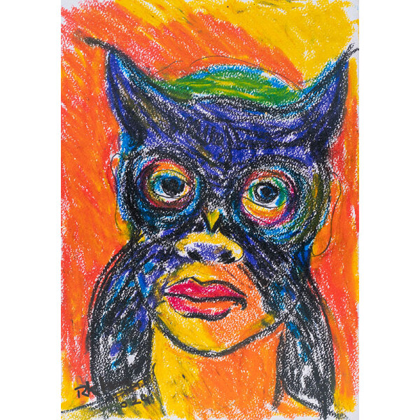 Owl lady, 2024 - Readytex Art Gallery