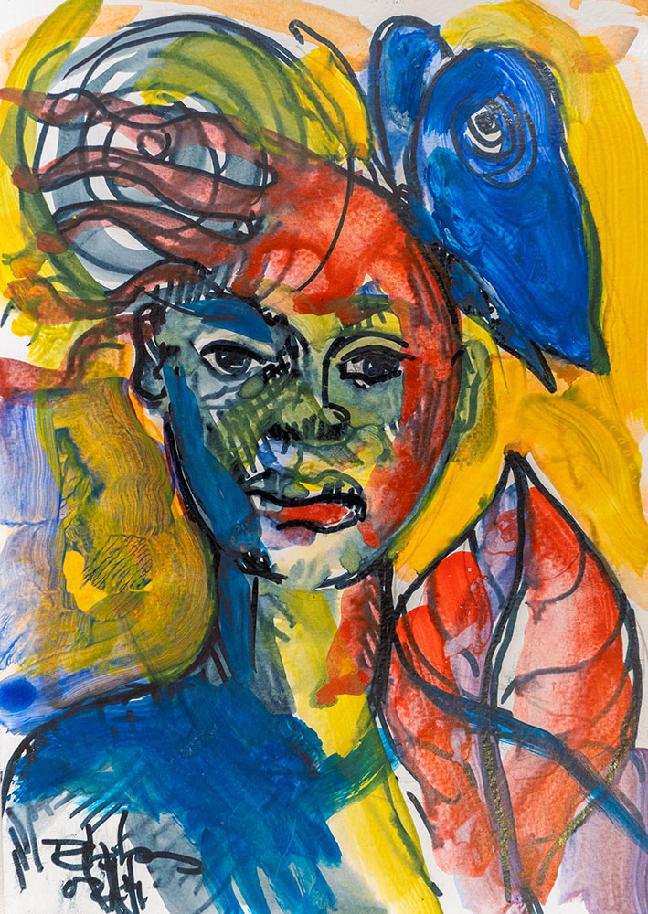 Untitled 1 (Whispers..), 2024 - Readytex Art Gallery