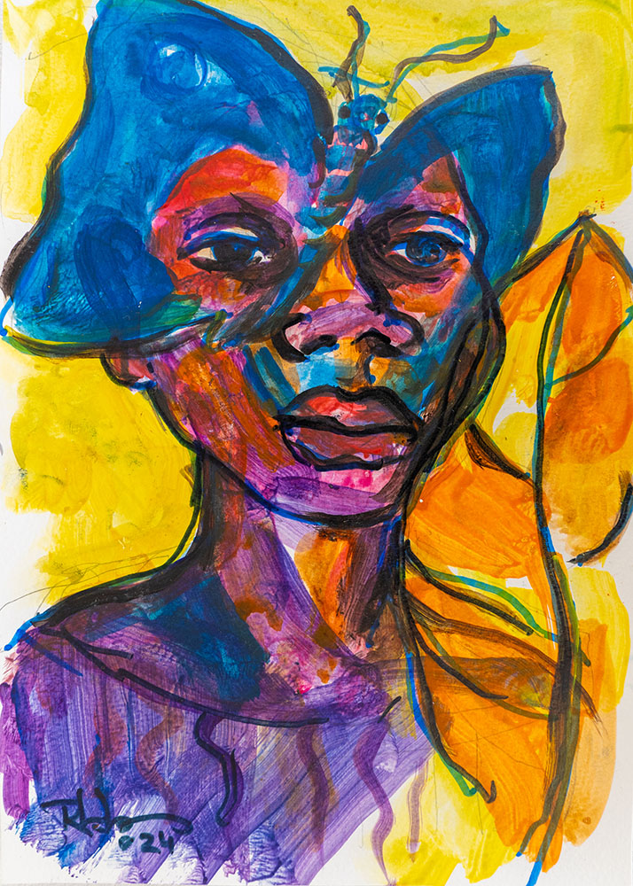Untitled 9 (Whispers..), 2024 - Readytex Art Gallery