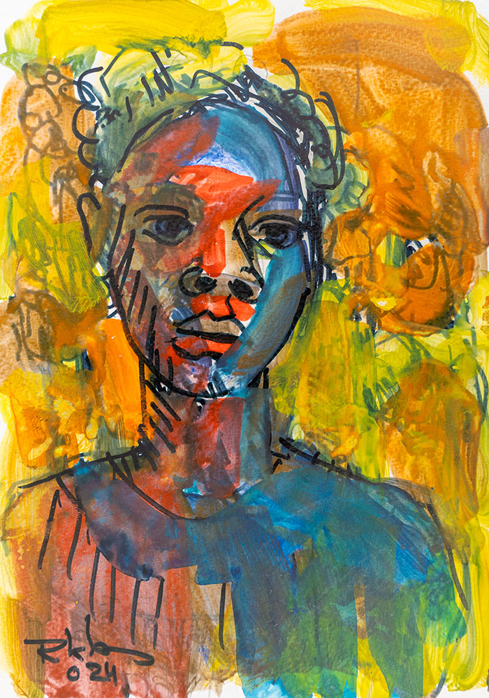 Untitled 12 (Whispers..), 2024 - Readytex Art Gallery