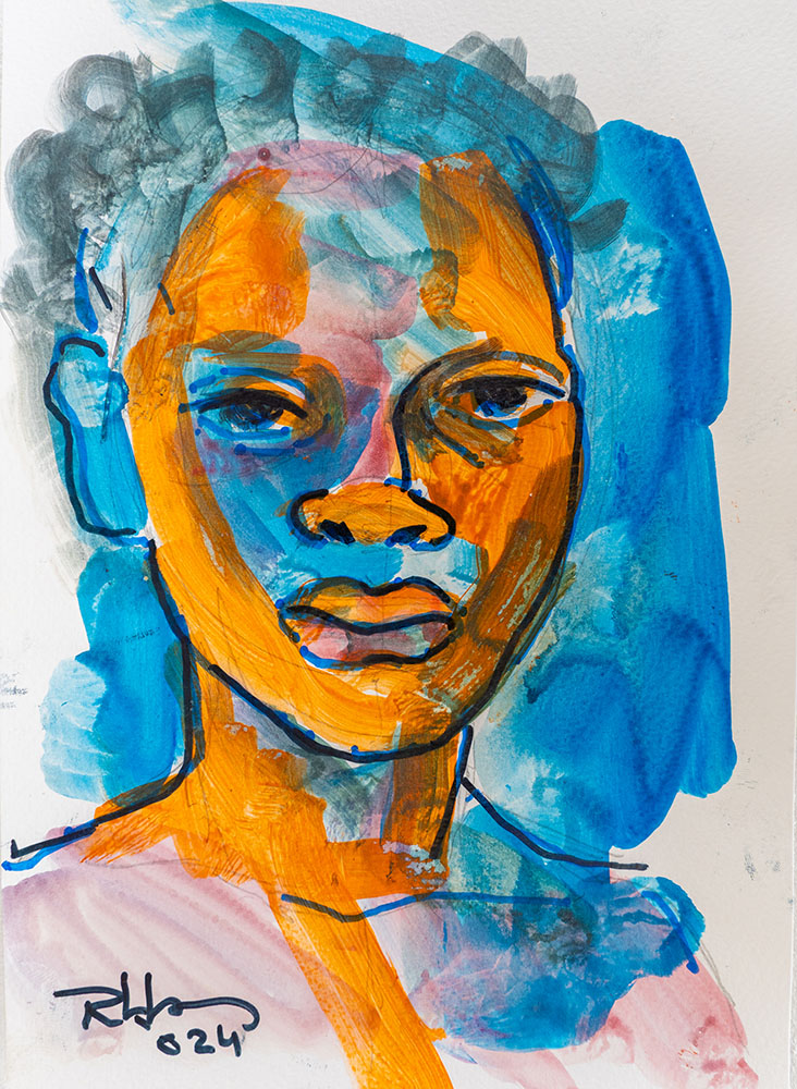 Untitled 13 (Whispers..), 2024 - Readytex Art Gallery
