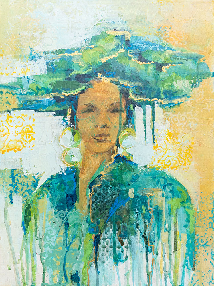 Turquoise anisa, 2024 - Readytex Art Gallery